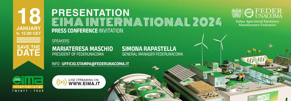 First official presentation of EIMA 2024 - EIMA International 2026 - Bologna (Italy)